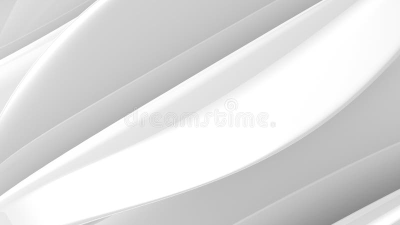Abstract White Background. Abstract White Leafs. 3D. 3D Rendering Stock ...