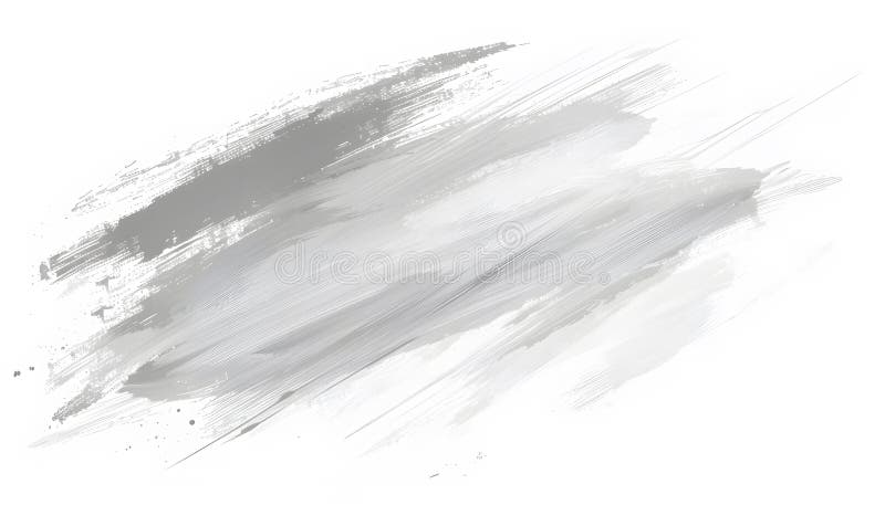 Abstract White Background with Gray Brush Strokes Stock Illustration ...