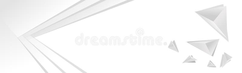 Abstract White Background with Lines and Triangles - Vector Stock ...