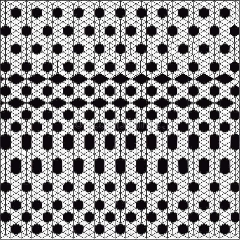 Abstract White Background with Openwork Mesh with Different Patterns of ...