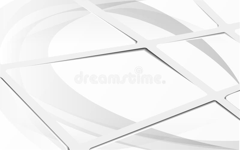 Abstract White Background Random Shape Design Stock Vector ...