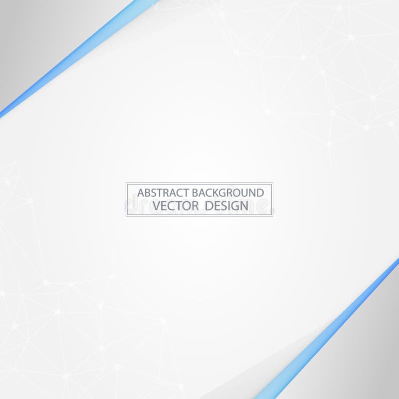 Abstract White Background with Silver Accents - Vector Stock Vector ...