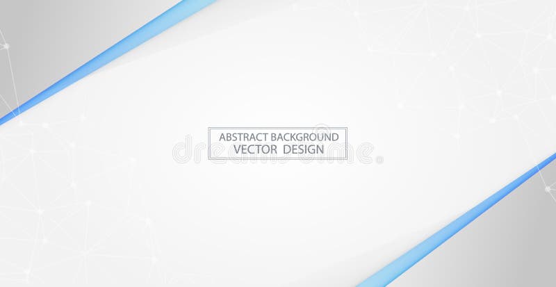 Abstract White Background with Silver Accents - Vector Stock Vector ...