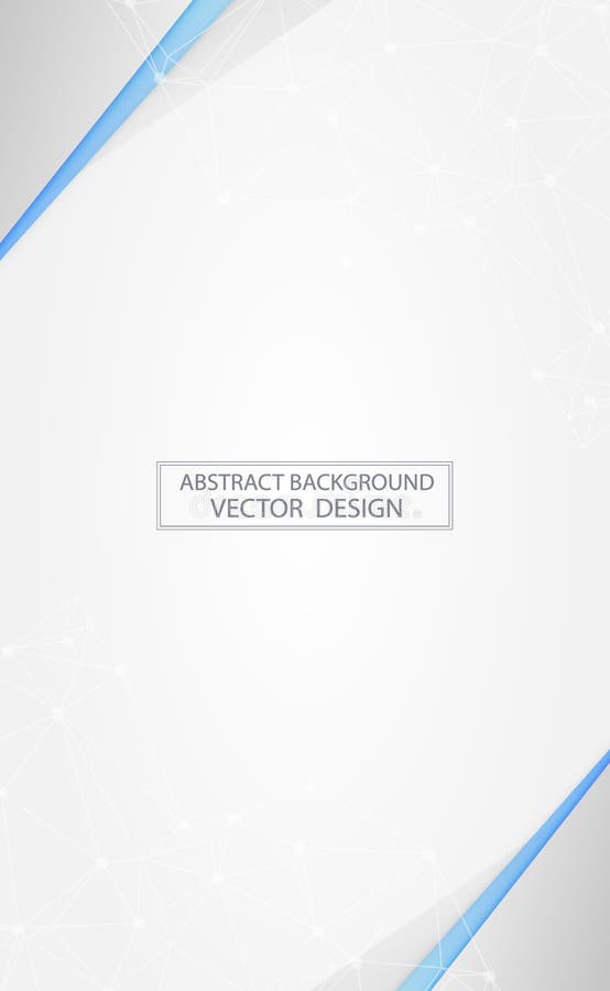 Abstract White Background with Silver Accents - Vector Stock Vector ...