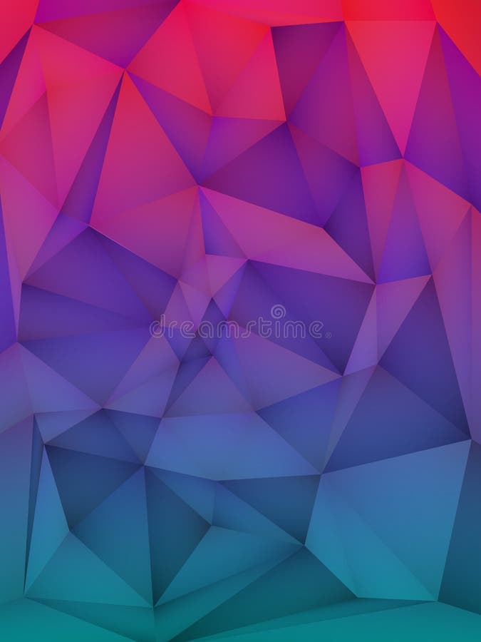 Abstract White Background with Triangular Polygons Stock Vector ...