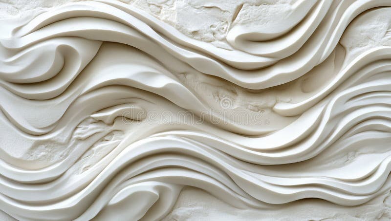 An Abstract White Background with Wavy Lines in Grey Creates a Modern ...