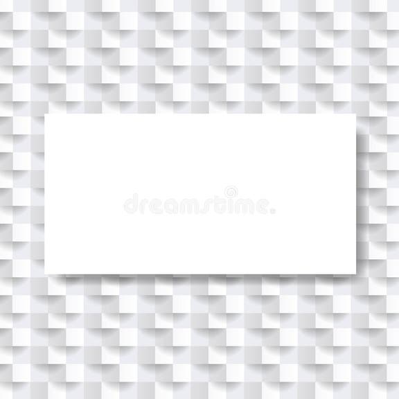 Abstract White Background White Texture with Banner Stock Vector ...