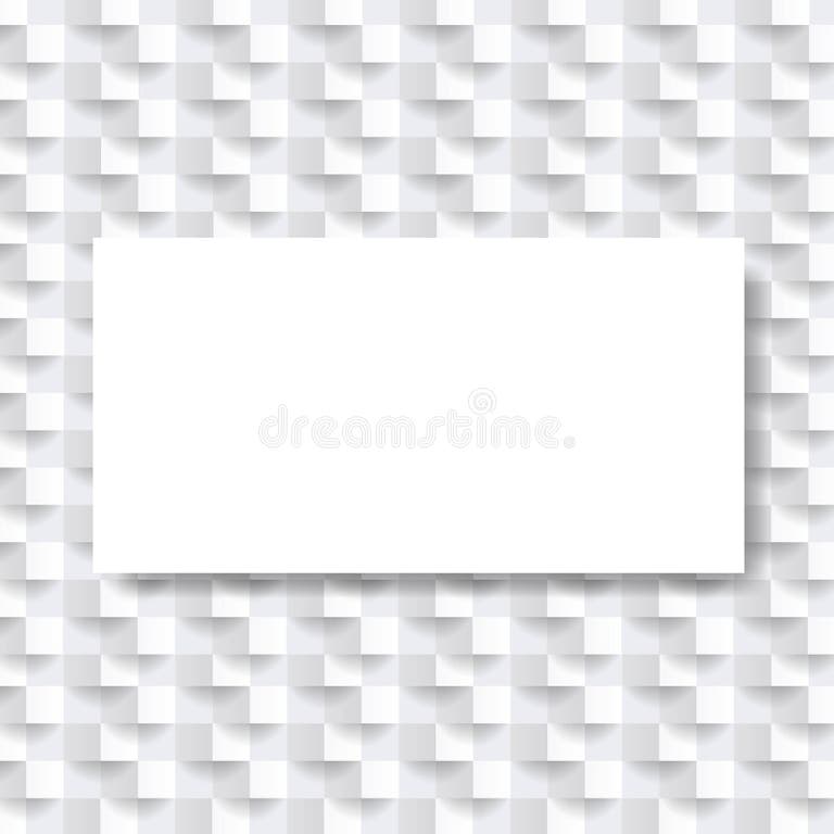 Abstract White Background White Texture with Banner Stock Vector ...