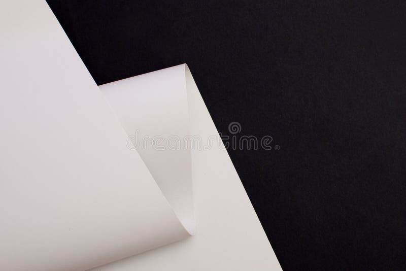 Abstract White and Black Divided Background Stock Photo - Image of ...