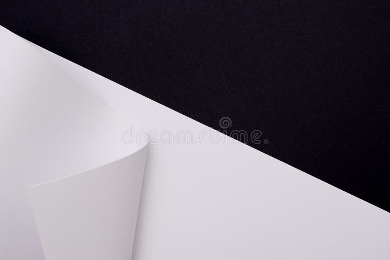 Abstract White and Black Divided 3d Background Stock Photo - Image of ...
