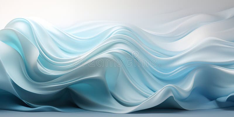 Abstract White Blue Flow Background. Stock Photo - Image of light ...