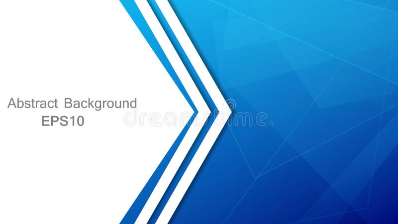Abstract White and Blue Shape Background. Illustration Vector Design ...