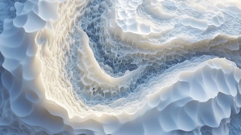 Abstract White and Blue Texture of Organic Shapes Stock Illustration ...