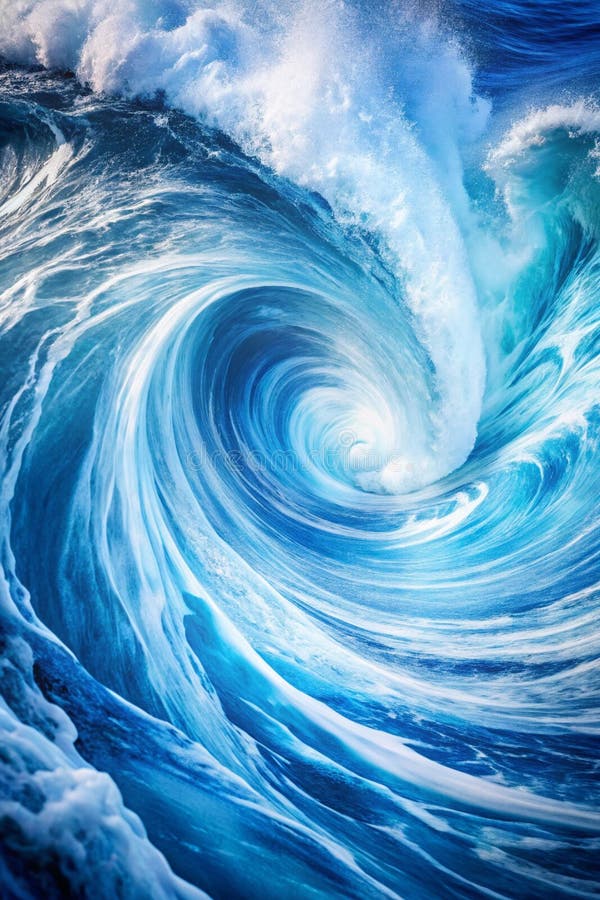 Abstract White and Blue Water Wave Pattern Texture Background Stock ...