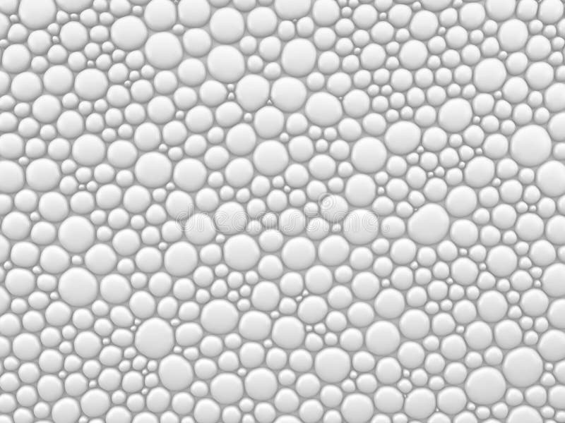 Abstract White Bubble Background Stock Illustration - Illustration of ...