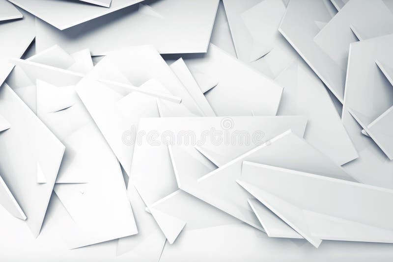 Abstract White Computer Graphic Background Stock Illustration ...
