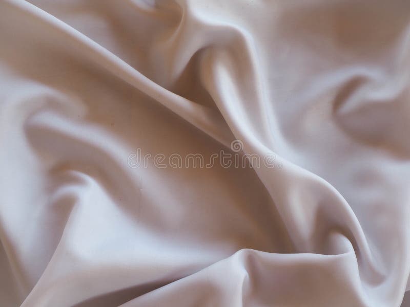 Abstract White and Cream Waves from Cloth, Texture Used for Background ...