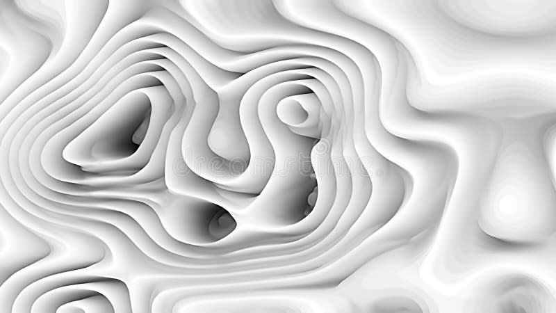 Abstract White Curve Texture Stock Illustration - Illustration of ...