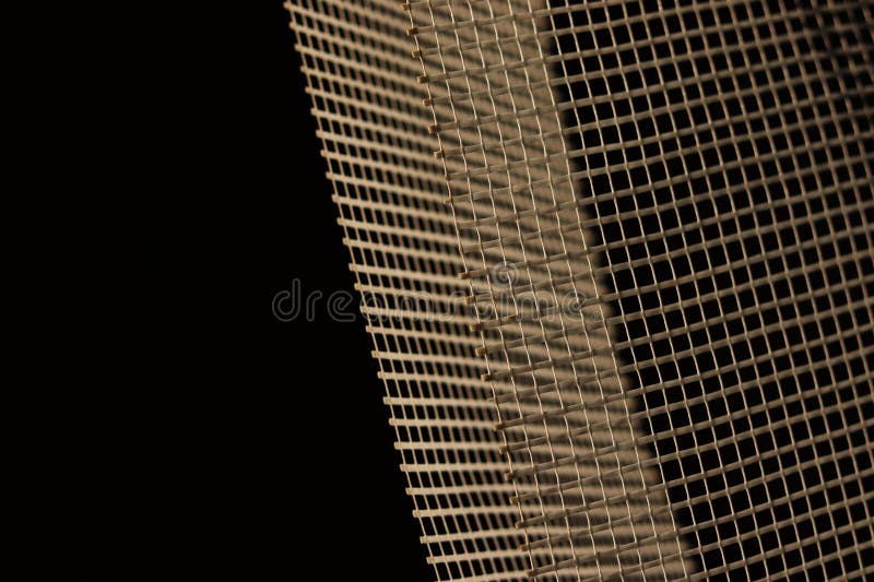 Abstract White Curved Shape with Dark Background. Stock Image - Image ...