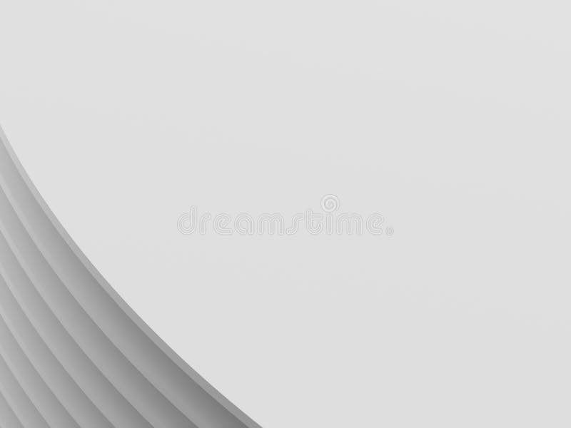 Abstract White 3d Background. Elegant White Background. Layer ...