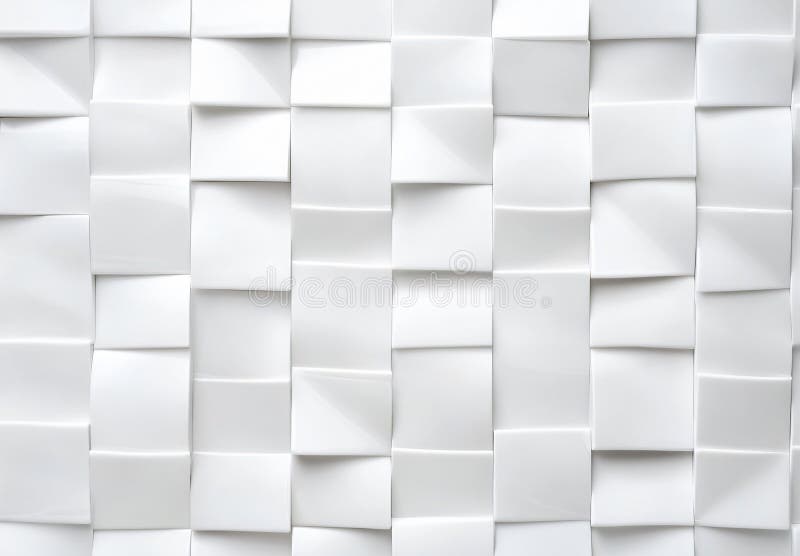 Abstract White 3D Square Pattern Background Texture High Quality Image ...