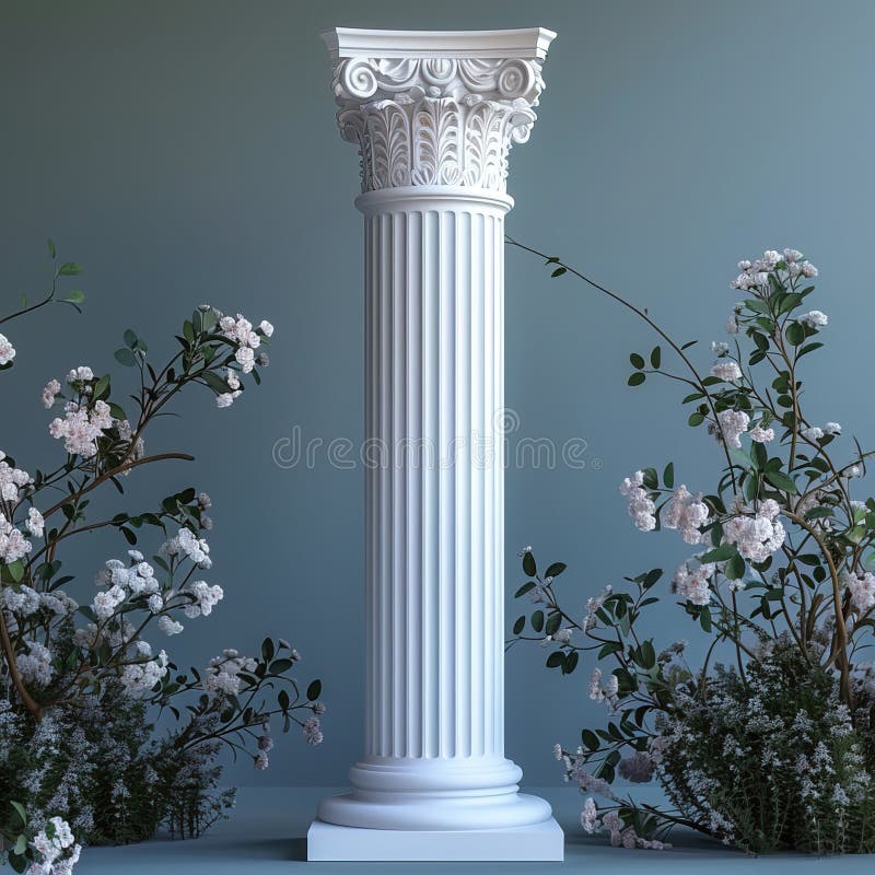 Abstract White 3d Studio Background for Cosmetic Product Presentation ...