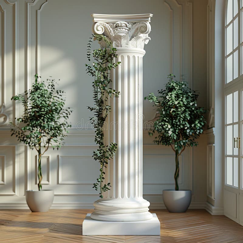 Abstract White 3d Studio Background for Cosmetic Product Presentation ...