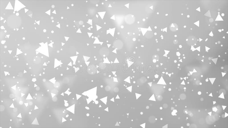 Abstract White Dust Waves Flickering Magical Particles Moving Loop ...