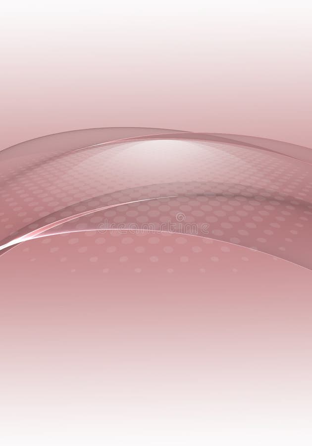 Abstract White and Dusty Rose Background Waves. Bright Abstract ...