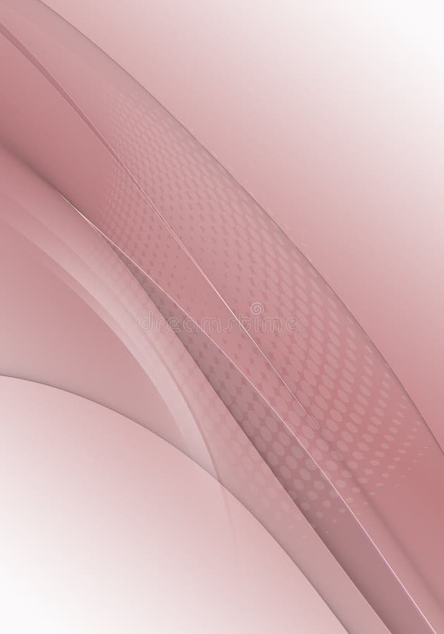 Abstract White and Dusty Rose Background Waves. Bright Abstract ...