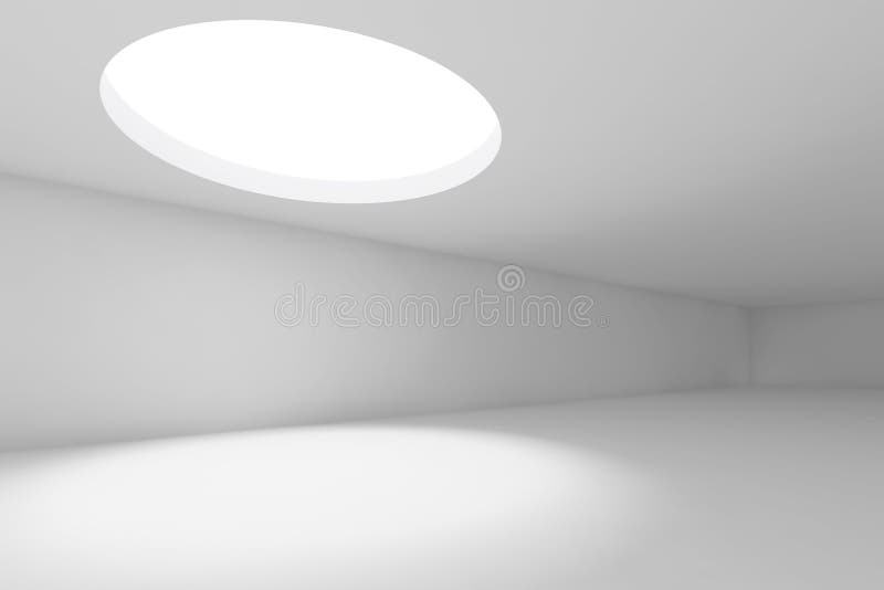 Abstract White Empty Interior Background 3d Stock Illustration ...
