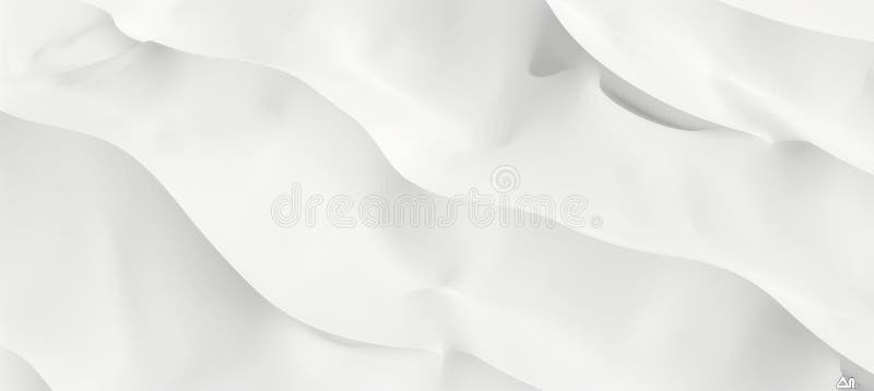 Abstract White Fabric Background, Soft Wavy Smooth Texture, Elegant ...