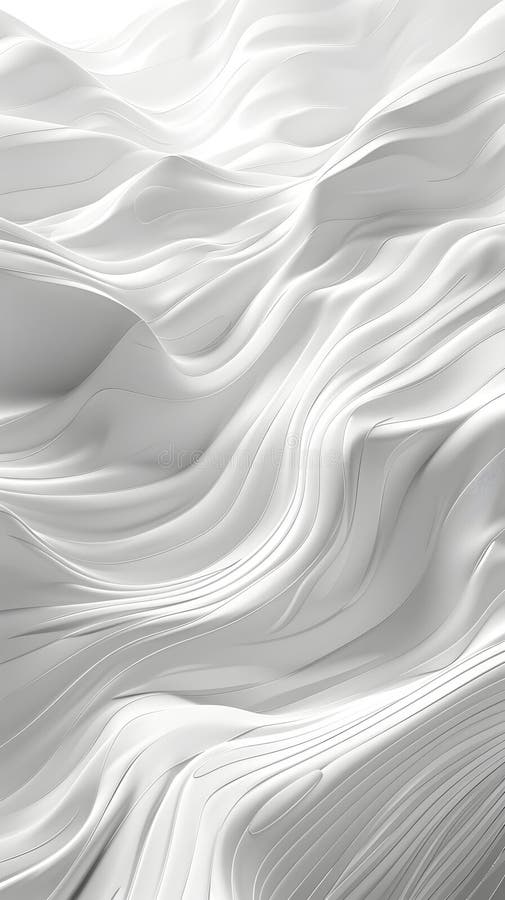 Abstract White Fabric Clean, Elegant, Modern, Wavy Textures Stock Photo ...