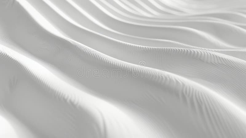 Abstract White Fabric, Cloth Wave Texture Background, Flowing Satin ...