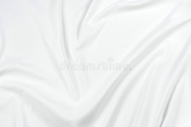 Abstract White Fabric Texture Background, Cloth Soft Wave, Creases of ... Abstract White Fabric Texture Background, Cloth Soft Wave, Creases of ...
