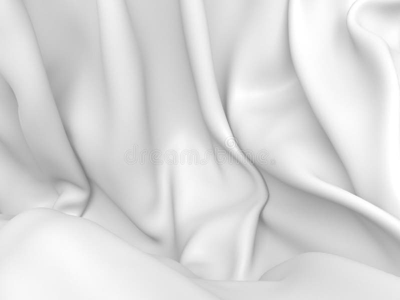 Abstract White Fabric Texture Background Stock Illustration ...