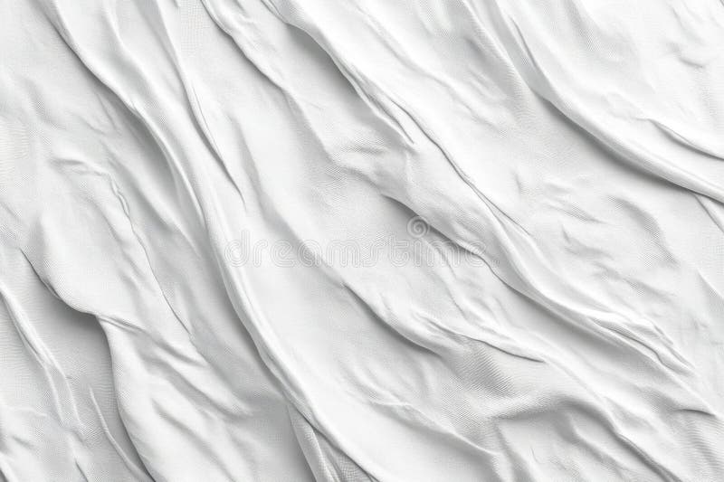 Abstract White Fabric Texture, a Study in Drapery and Light Stock ...