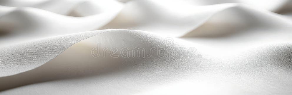 Abstract White Fabric Texture with Subtle Gray Pattern Stock Illustration - Illustration of wave ...