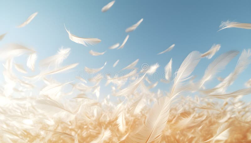 Colorful Falling Feathers Stock Illustrations – 378 Colorful Falling ...