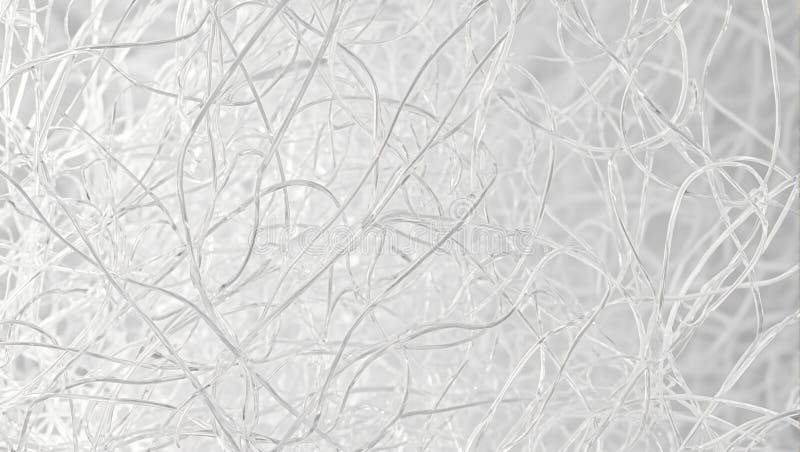 Abstract White Fiberglass Strands Create Web Like Texture Stock ...