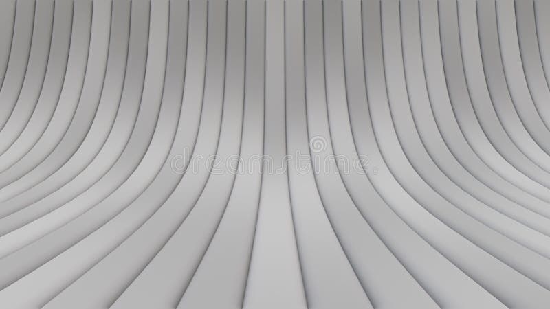 Abstract White Flowing Lines 3d Render Animation Background Stock ...