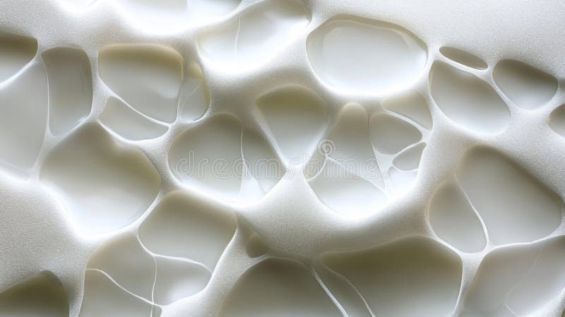 Abstract White Foam Texture Background Stock Illustration ...