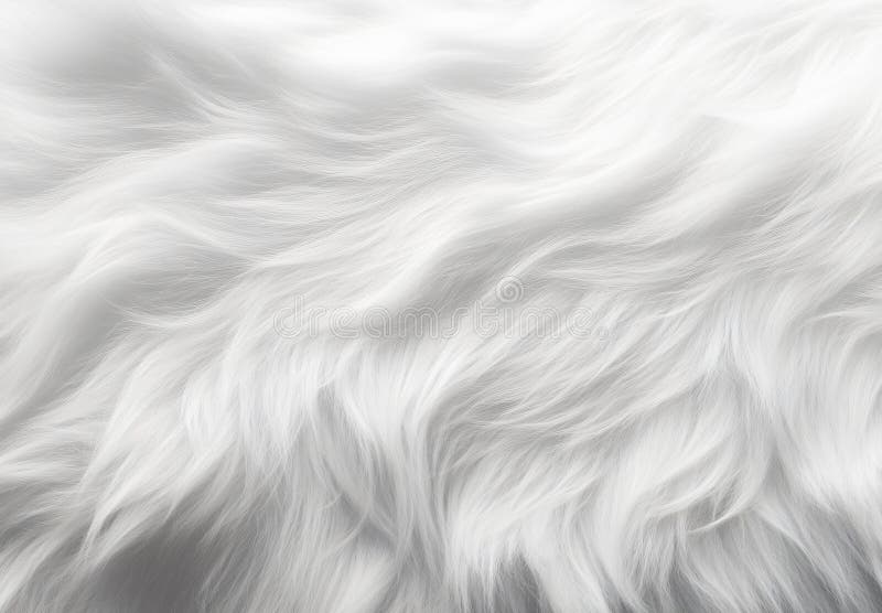 Abstract White Fur Texture Background Soft Fluffy High Quality Image ...