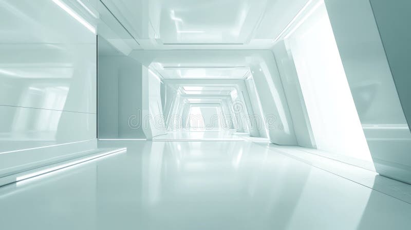 Abstract White Futuristic Background for a Modern Tech Company Website ...