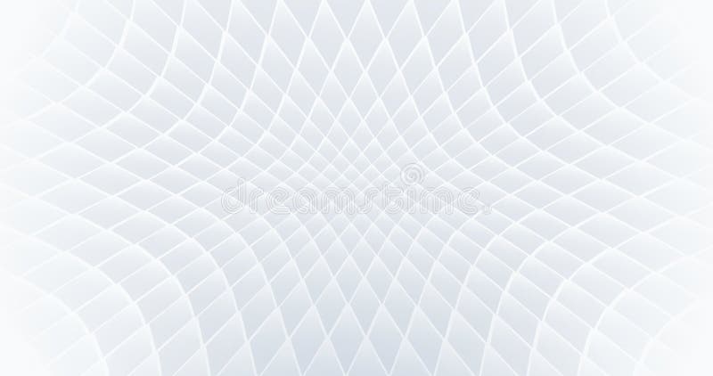 Abstract White Geometric Curved Surface Background. Minimal Background ...