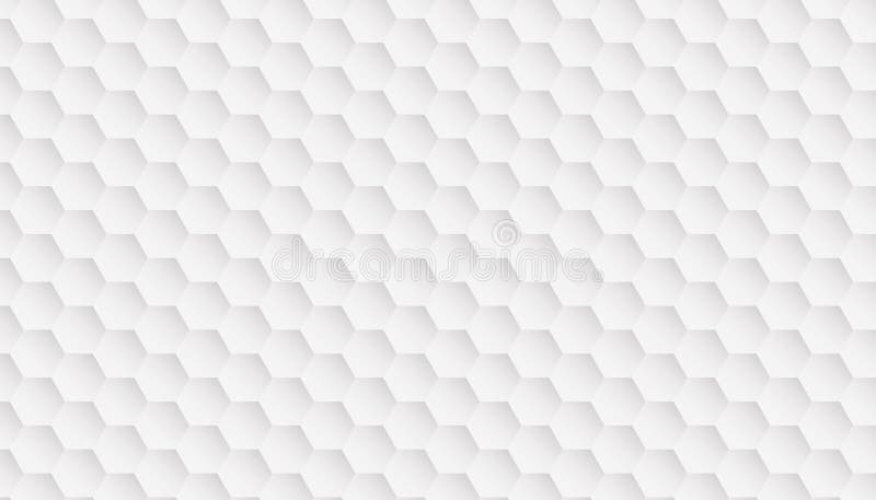 Abstract White Geometric Hexagons Padding Texture Vector Art ...