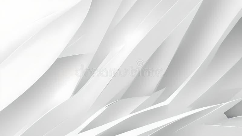 Abstract White Geometric Light Background Design Stock Illustration ...