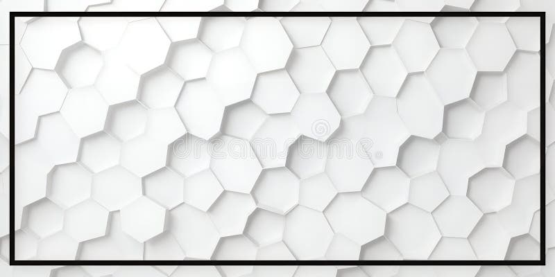Abstract White Geometric Pattern Stock Illustration - Illustration of ...
