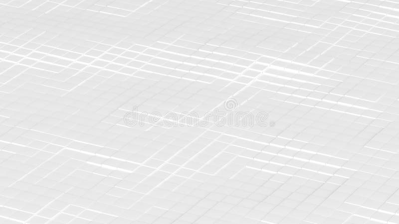 Abstract White Geometric Pattern. Background Stock Illustration - Illustration of abstract ...