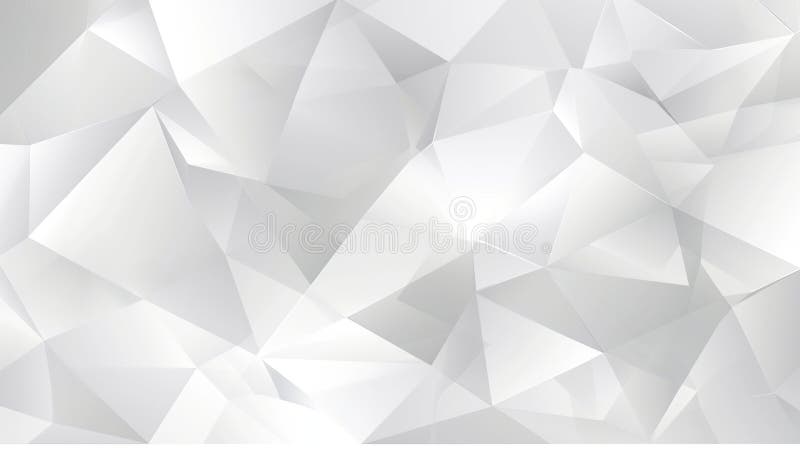 Abstract White Geometric Pattern Background Stock Illustration ...